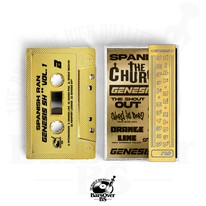 Spanish Ran - Genesis SH** Volume 1 (BarsOverBS Gold Tape) (ONE PER PE ...