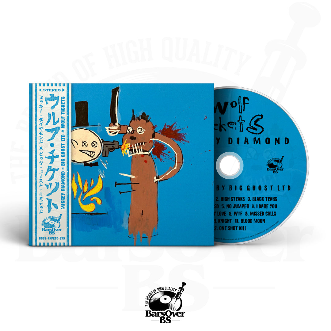 Mickey Diamond x Big Ghost - Wolf Tickets (Digipak CD) (Glass Mastered ...