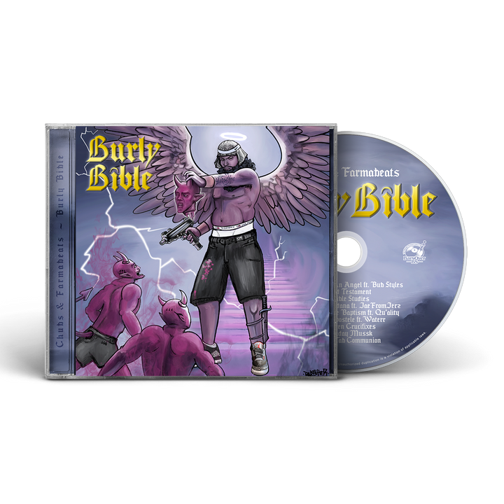 Chubs x Farmabeats - Burly Bible (Jewel Case CD) – BarsOverBS Records