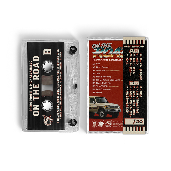 Primo Profit x Michaelangelo - On The Road (Cassette Tape With Obi Str ...